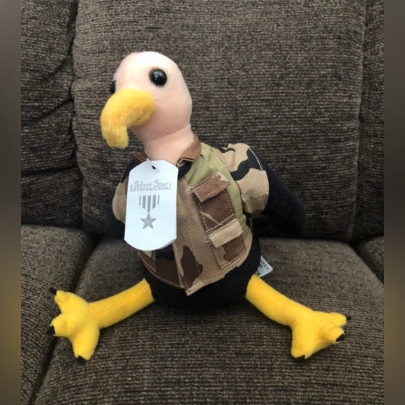 Toys | 1999 Vintage Silver Star Sra Scapper Buzzard Bean Brigade Plush ...